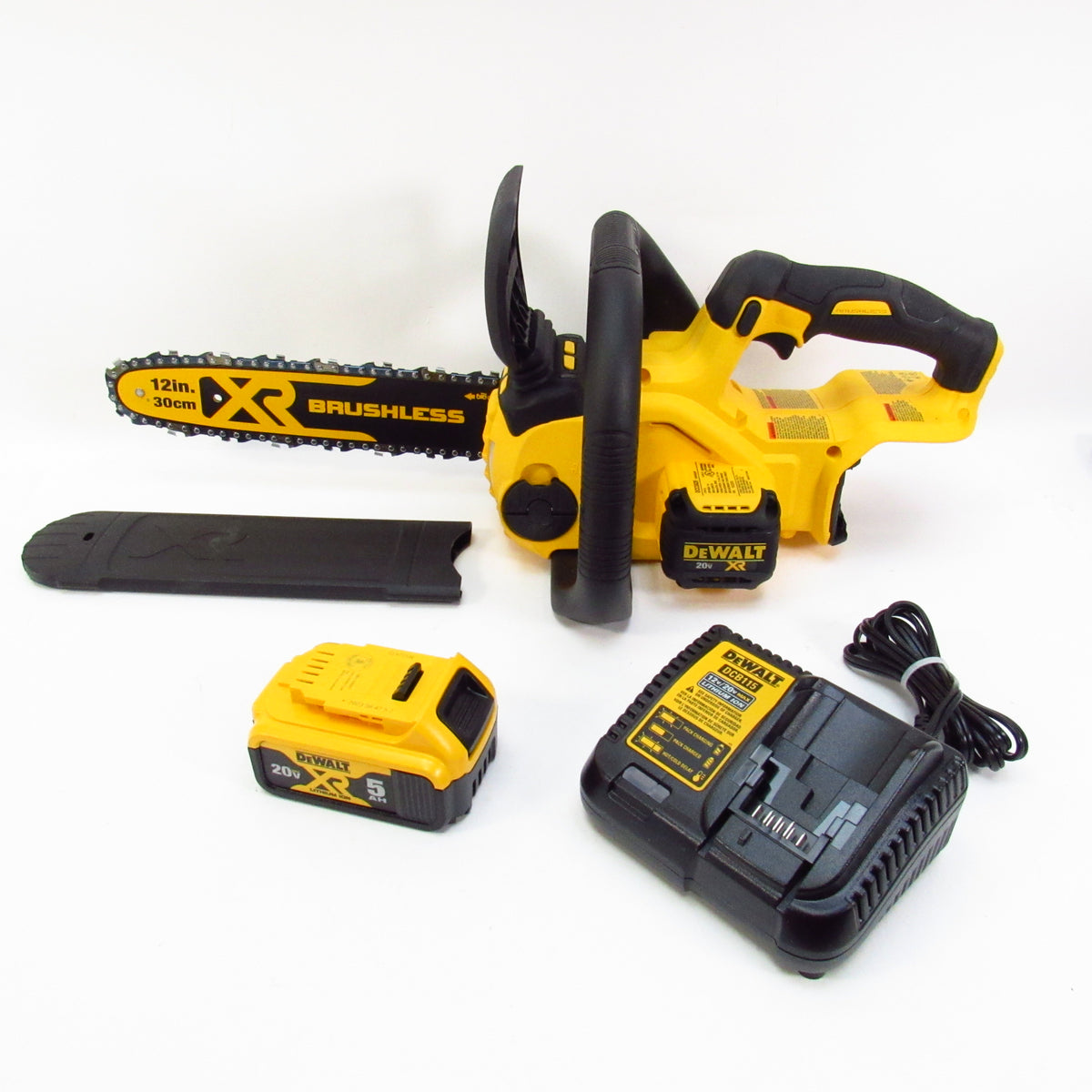 Dewalt® 20V MAX* XR® COMPACT 12 IN. CORDLESS CHAINSAW KIT, DCCS620P1 ...