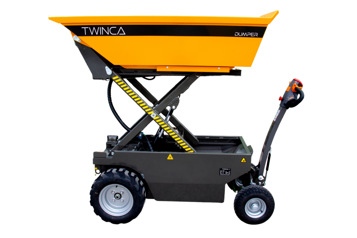Cratos Twinca ES500 Battery Powered Dumper — Cougar Sales & Rental, Inc.