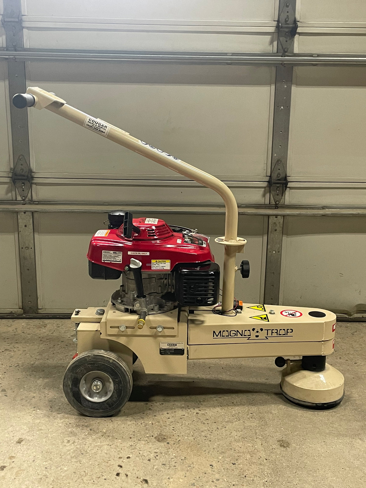 EDCO TG7 Gas Walk Behind Grinder 7" 5.5HP, TG7 (Used for Sale) — Cougar ...