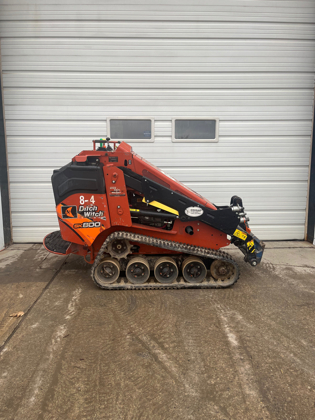 Ditch Witch SK800 Mini Skid w/ Bucket & Forks, MS8-4 (Used for Sale ...