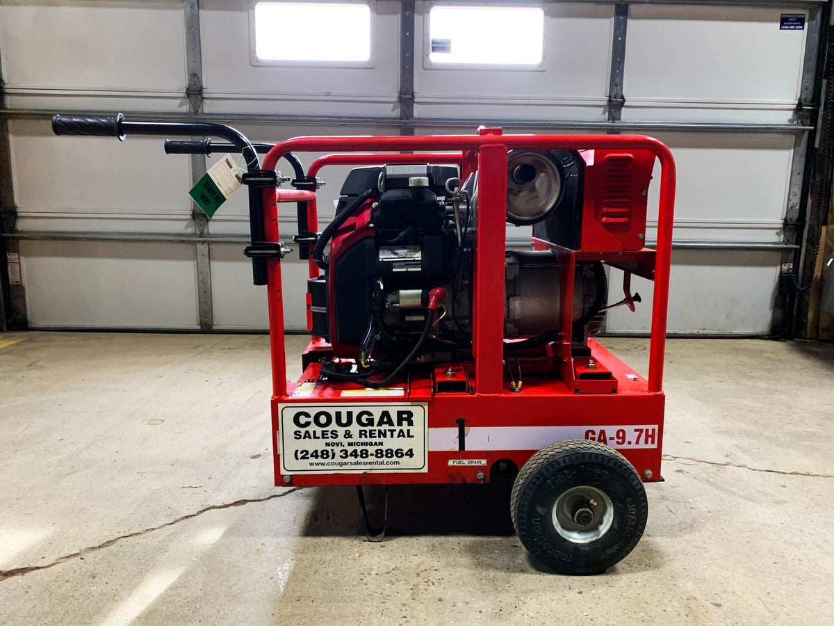 MultiQuip GA97HE 9700W Generator w/ Wheel Kit (Used) — Cougar Sales ...